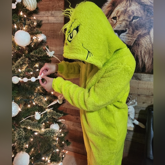 Intimates & Sleepwear | The Grinch Onesie | Poshmark